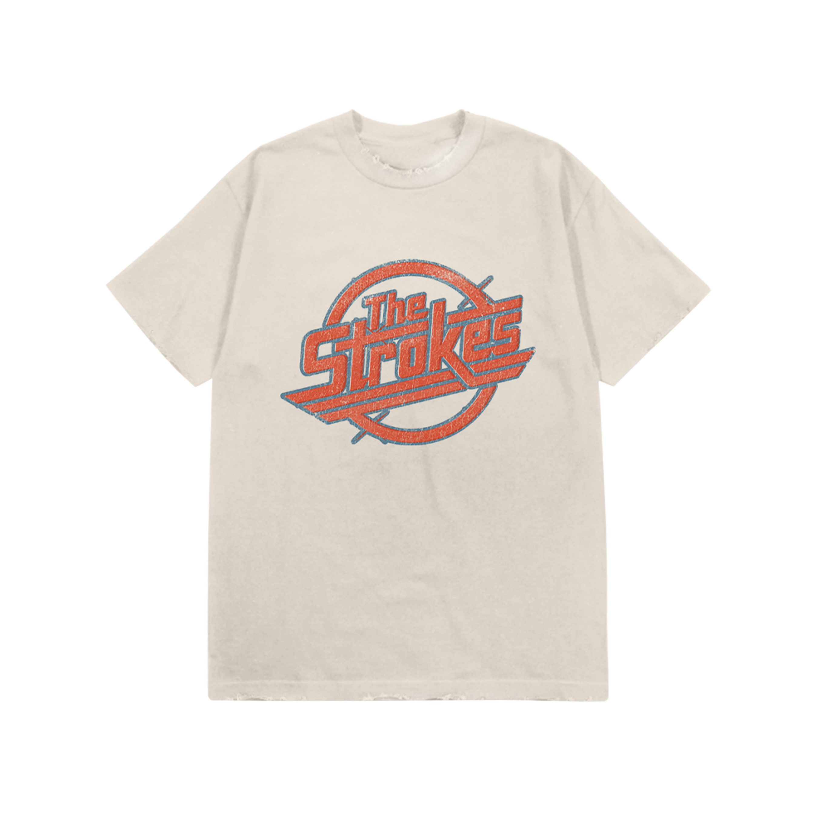 Vintage Magna Logo Distressed Tee | The Strokes