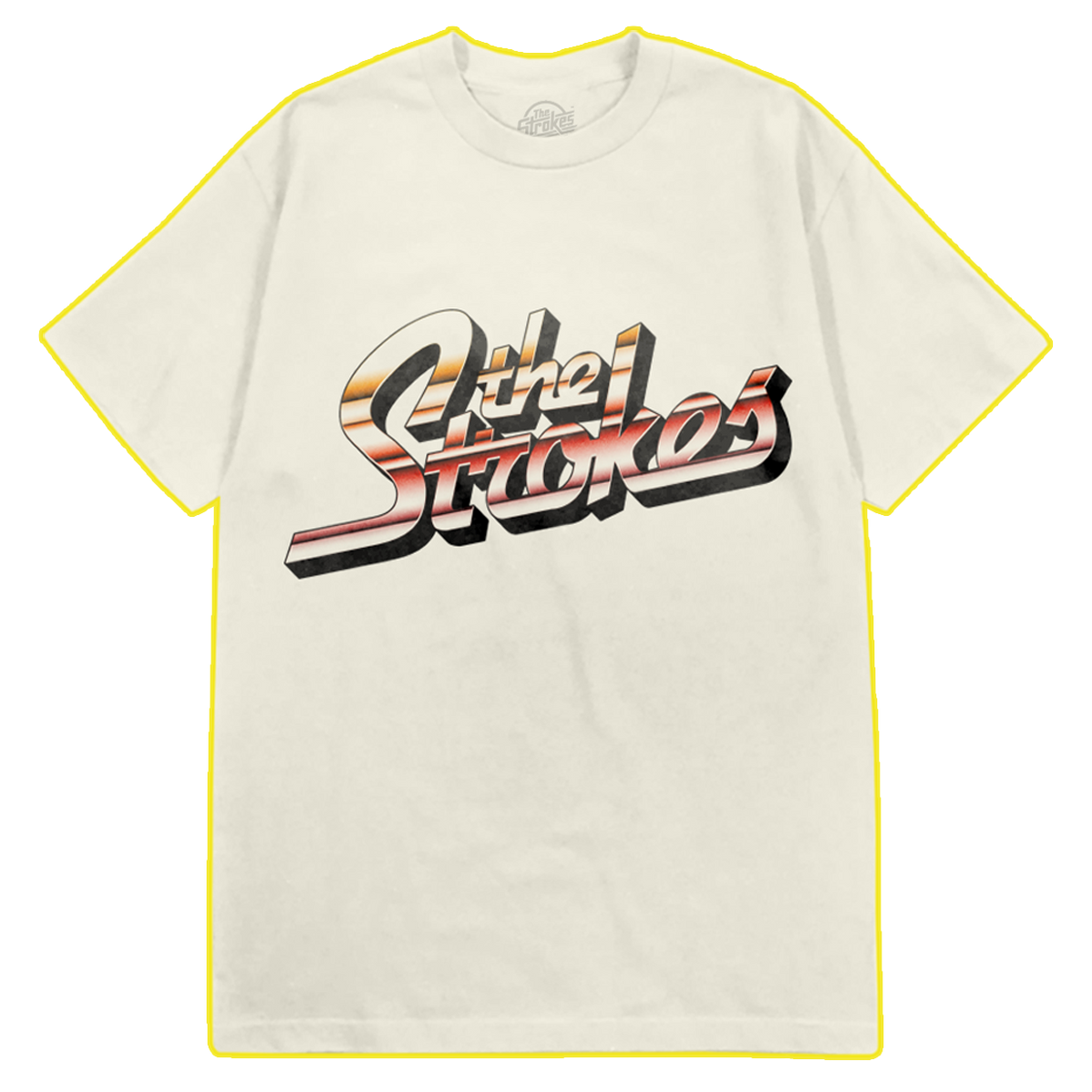 The Strokes Striped Logo Tee | The Strokes